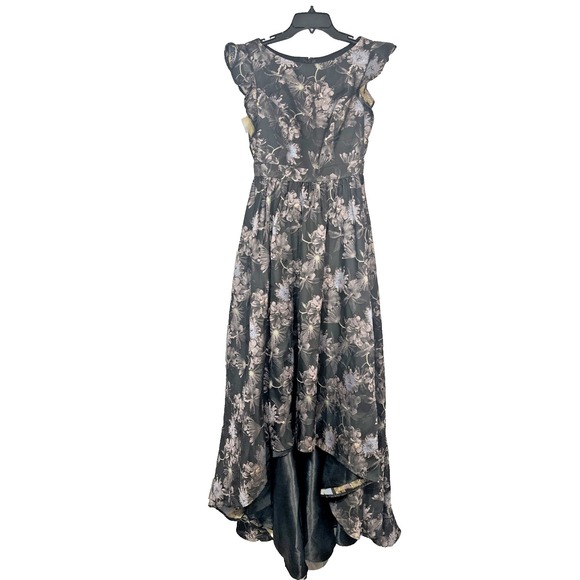 Mac Duggal | Dresses | Nwt Ieena Mac Duggal 1615 High Neck Brocade Hi ...